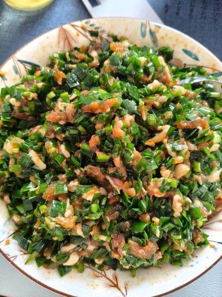 韭菜饺子馅放什么调料_韭菜饺子馅怎么调好吃-第3张图片-山城妙识