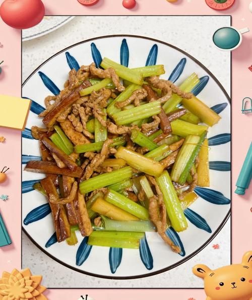 芹菜香干炒肉丝怎么炒才脆嫩_芹菜香干炒肉丝热量高吗-第1张图片-山城妙识