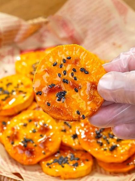 烤箱烤红薯片怎么做_红薯片烤多久才脆-第2张图片-山城妙识