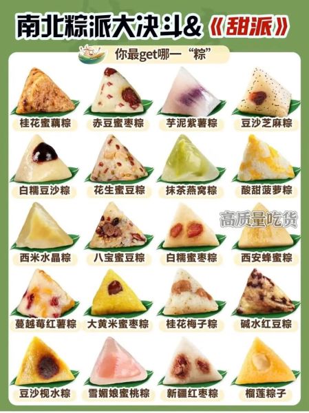 粽子有哪些口味_粽子口味大全-第1张图片-山城妙识