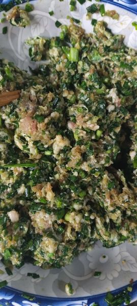 韭菜肉馅饺子怎么调_韭菜饺子馅不辣不柴秘诀-第2张图片-山城妙识