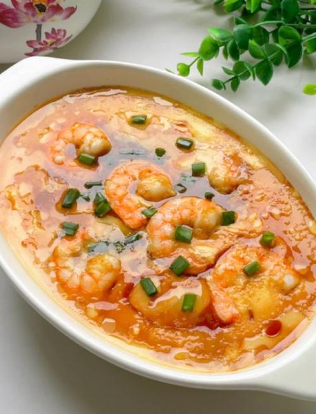 虾仁蒸豆腐怎么做_虾仁蒸豆腐的家常做法-第1张图片-山城妙识