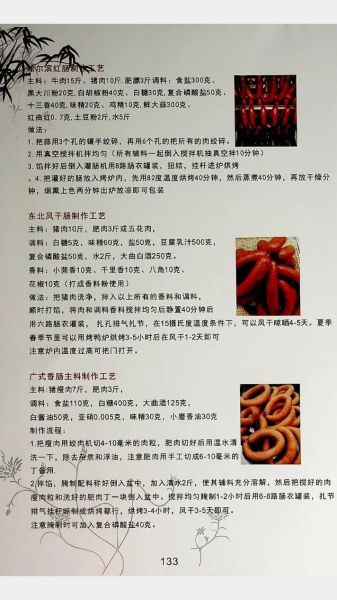 风干肠怎么做_风干肠配方比例-第1张图片-山城妙识
