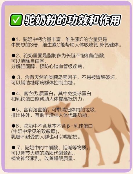 驼奶能降血糖吗_高血糖喝驼奶有效吗-第1张图片-山城妙识