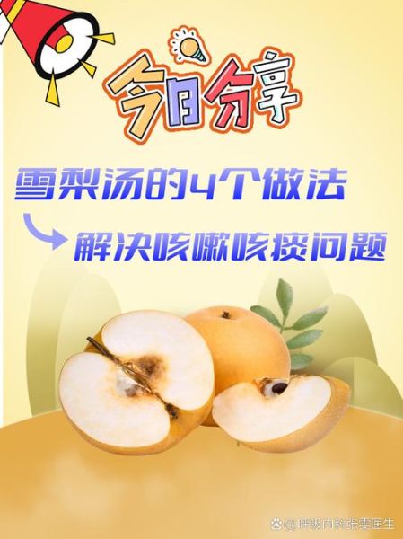 雪梨炖什么可以治咳嗽_雪梨止咳汤做法-第2张图片-山城妙识