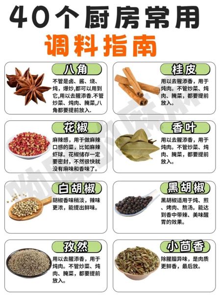 调料大全图片和名字有哪些_厨房新手如何快速识别-第1张图片-山城妙识