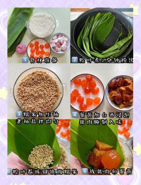 蛋黄鲜肉粽子怎么做_蛋黄鲜肉粽子配料有哪些-第3张图片-山城妙识