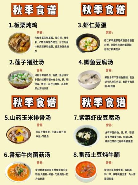 秋季养生菜谱大全_秋季养生菜谱做法窍门-第1张图片-山城妙识