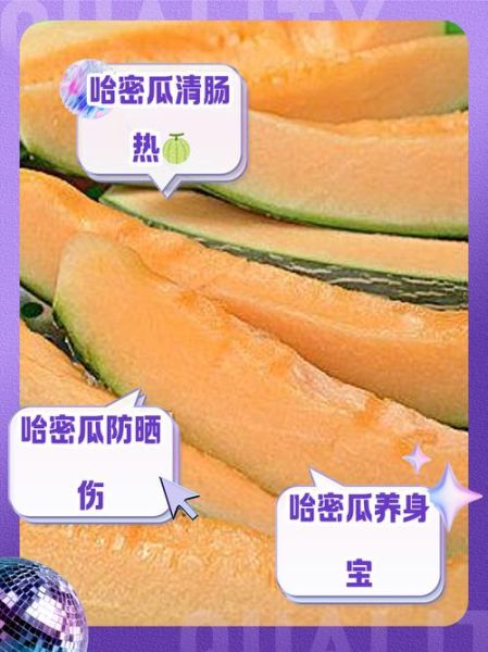 哈密瓜吃了有什么功效_哈密瓜的营养价值与作用-第3张图片-山城妙识