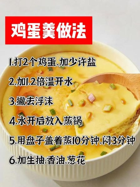 蒸鸡蛋羹怎么做_蒸鸡蛋羹水比例是多少-第1张图片-山城妙识 蒸鸡蛋羹怎么做_蒸鸡蛋羹水比例是多少-第1张图片-山城妙识