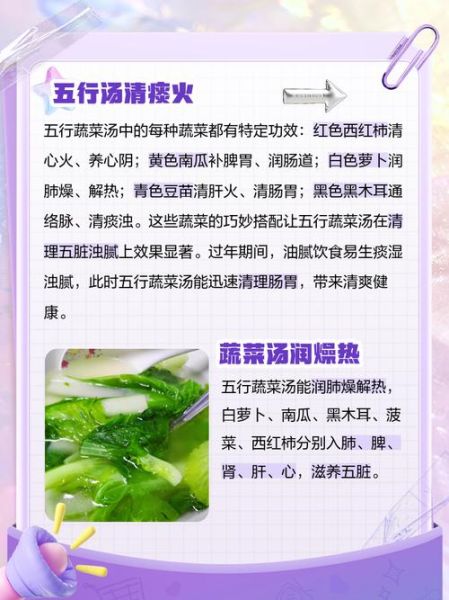 五行蔬菜汤怎么做_五行蔬菜汤的功效与禁忌-第1张图片-山城妙识