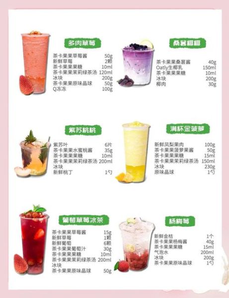 水果茶的热量高吗_一杯水果茶到底多少卡-第2张图片-山城妙识
