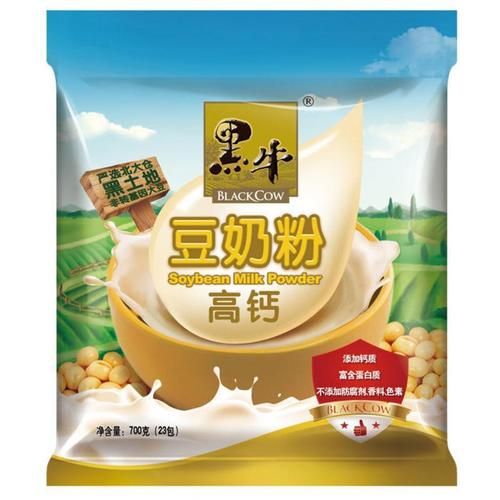 黑牛豆奶粉多少钱一袋_黑牛豆奶粉怎么冲泡-第1张图片-山城妙识
