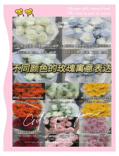 玫瑰花语大全短句子_不同颜色玫瑰代表什么-第1张图片-山城妙识