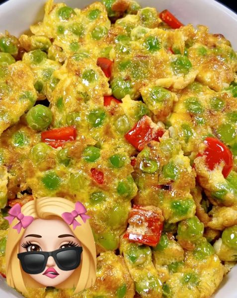 青豆炒鸡蛋怎么做_青豆炒鸡蛋的家常做法-第1张图片-山城妙识