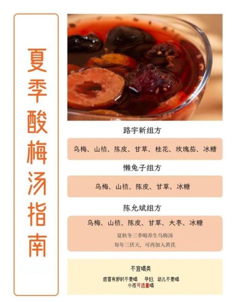 酸梅汤的功效与作用_酸梅汤能减肥吗-第2张图片-山城妙识 酸梅汤的功效与作用_酸梅汤能减肥吗-第2张图片-山城妙识