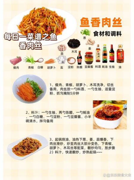 鱼香肉丝食材有哪些_正宗做法需要哪些配料-第1张图片-山城妙识 鱼香肉丝食材有哪些_正宗做法需要哪些配料-第1张图片-山城妙识