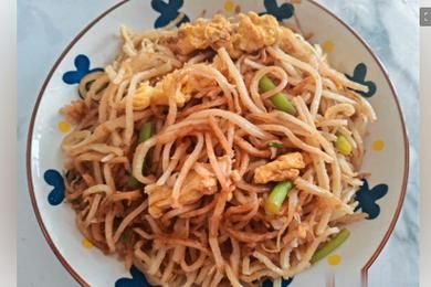 豆芽炒饼怎么做_豆芽炒饼的家常做法-第2张图片-山城妙识 豆芽炒饼怎么做_豆芽炒饼的家常做法-第2张图片-山城妙识