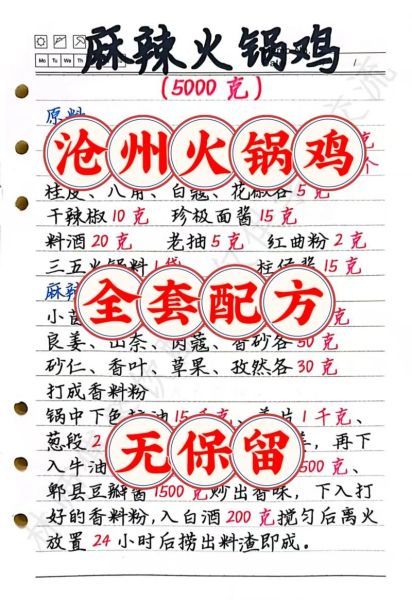 麻辣鸡火锅怎么做_麻辣鸡火锅底料配方-第1张图片-山城妙识 麻辣鸡火锅怎么做_麻辣鸡火锅底料配方-第1张图片-山城妙识