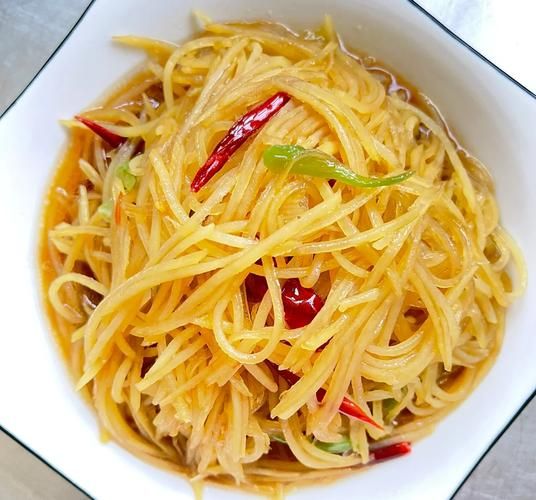 酸辣土豆丝怎么做_家常酸辣土豆丝的做法-第2张图片-山城妙识