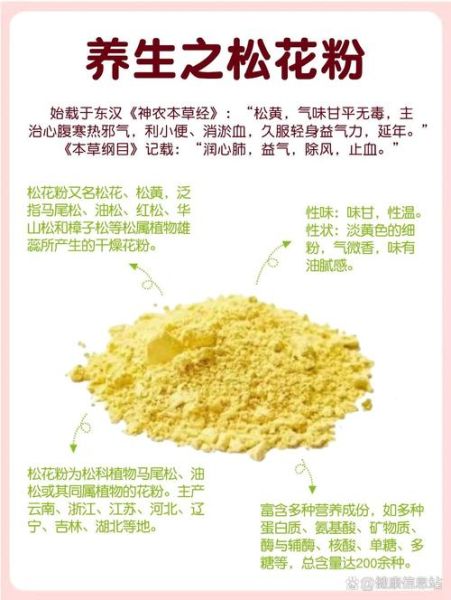 松花粉的功效与作用_松花粉能治什么病-第1张图片-山城妙识 松花粉的功效与作用_松花粉能治什么病-第1张图片-山城妙识