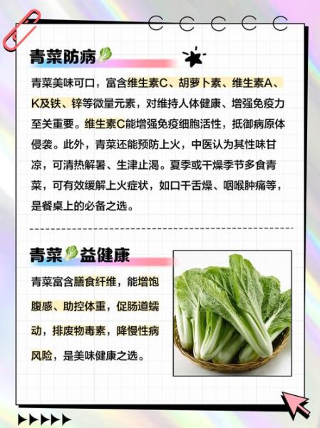 青菜的营养价值有哪些_青菜的功效与作用是什么-第1张图片-山城妙识 青菜的营养价值有哪些_青菜的功效与作用是什么-第1张图片-山城妙识