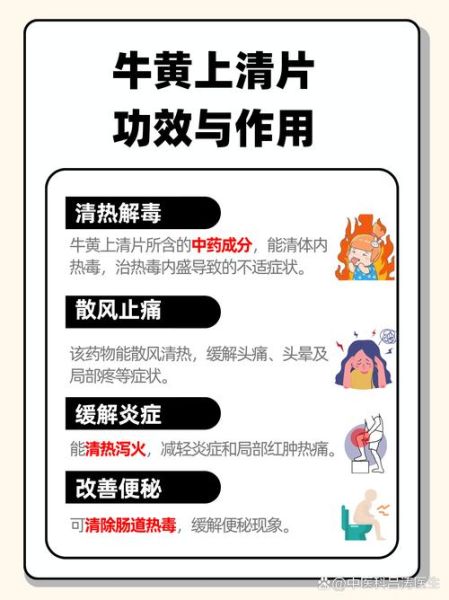 黄连上清片和牛黄解毒片哪个好_区别在哪里-第3张图片-山城妙识 黄连上清片和牛黄解毒片哪个好_区别在哪里-第3张图片-山城妙识