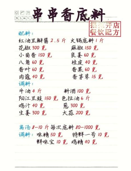 水煮串串汤料怎么做_正宗川味配方揭秘-第1张图片-山城妙识 水煮串串汤料怎么做_正宗川味配方揭秘-第1张图片-山城妙识