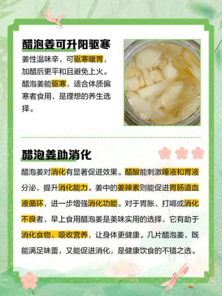 醋泡姜什么时候吃最好_醋泡姜早上吃还是晚上吃-第1张图片-山城妙识 醋泡姜什么时候吃最好_醋泡姜早上吃还是晚上吃-第1张图片-山城妙识