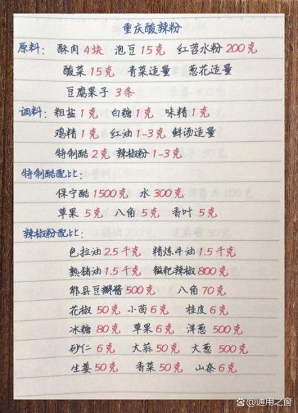 酸辣粉怎么做_酸辣粉配料有哪些-第1张图片-山城妙识 酸辣粉怎么做_酸辣粉配料有哪些-第1张图片-山城妙识