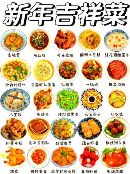吉祥菜名大全_寓意菜有哪些-第1张图片-山城妙识