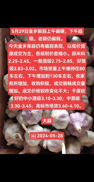 金乡大蒜今日收购价格_金乡大蒜价格走势-第3张图片-山城妙识