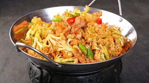 干锅有机花菜怎么做_干锅花菜家常做法窍门-第2张图片-山城妙识 干锅有机花菜怎么做_干锅花菜家常做法窍门-第2张图片-山城妙识