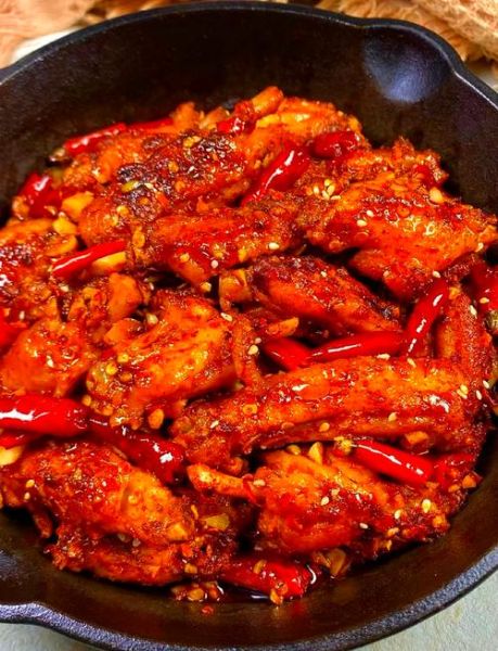 麻辣炸鸡翅怎么做_麻辣炸鸡翅热量高吗-第1张图片-山城妙识 麻辣炸鸡翅怎么做_麻辣炸鸡翅热量高吗-第1张图片-山城妙识