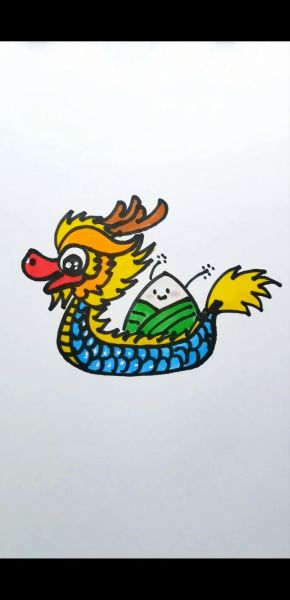 端午节龙舟简笔画怎么画_端午节龙舟简笔画步骤-第1张图片-山城妙识 端午节龙舟简笔画怎么画_端午节龙舟简笔画步骤-第1张图片-山城妙识