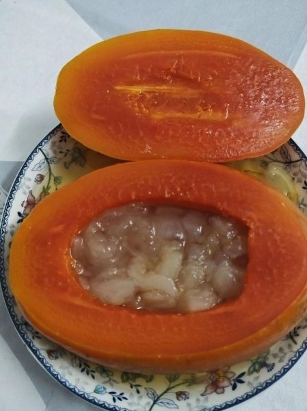 木瓜炖雪蛤的做法_木瓜炖雪蛤的功效-第2张图片-山城妙识