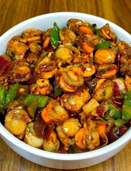 香辣扇贝肉怎么做_香辣扇贝肉的家常做法-第1张图片-山城妙识