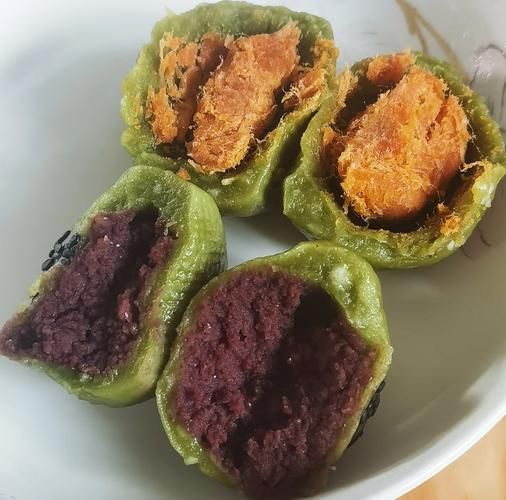 青团图片大全大图_青团怎么做才软糯-第1张图片-山城妙识