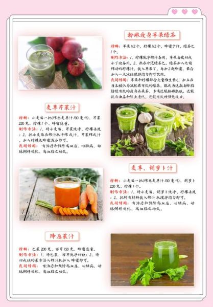 果蔬汁食谱大全_哪些搭配最营养-第3张图片-山城妙识