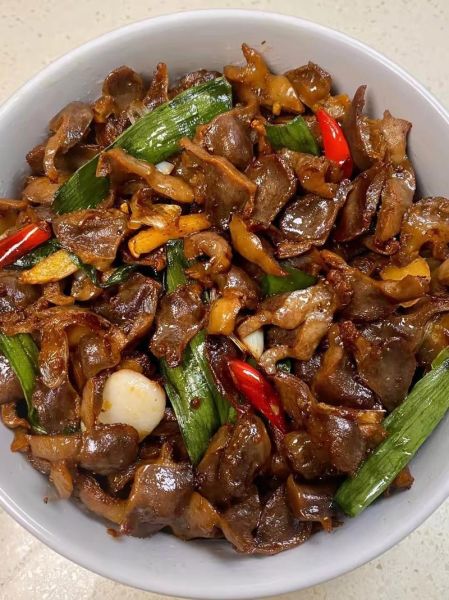 香辣鸡胗怎么炒才脆_香辣鸡胗家常做法-第2张图片-山城妙识