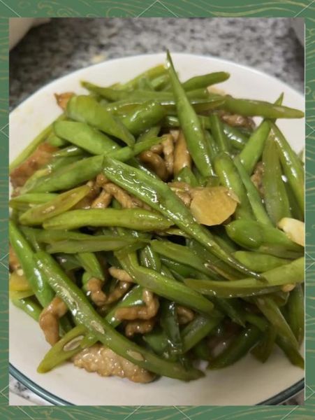 四季豆炒肉怎么炒才好吃_最正宗的做法-第2张图片-山城妙识