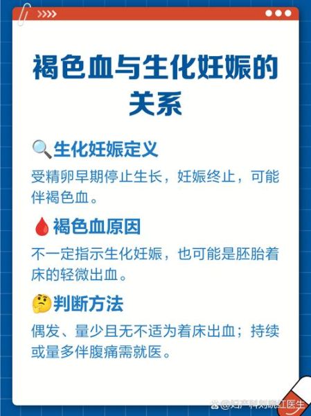 褐色血是生化妊娠吗_褐色血是否代表胚胎已生化-第3张图片-山城妙识 褐色血是生化妊娠吗_褐色血是否代表胚胎已生化-第3张图片-山城妙识