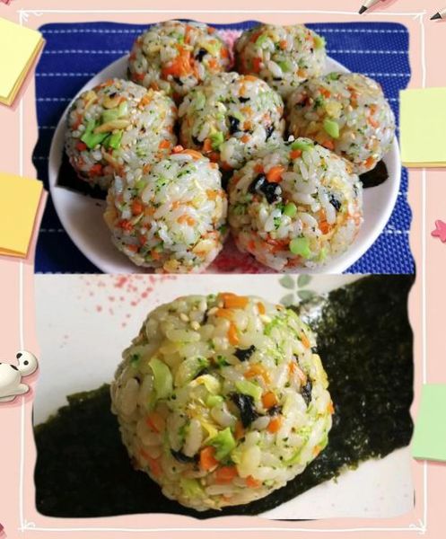 五彩饭团怎么做_五彩饭团配菜有哪些-第1张图片-山城妙识 五彩饭团怎么做_五彩饭团配菜有哪些-第1张图片-山城妙识
