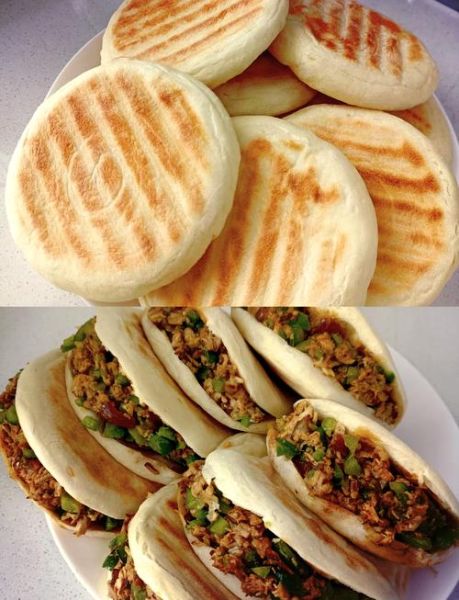 肉夹馍图片大全_正宗肉夹馍怎么做-第1张图片-山城妙识