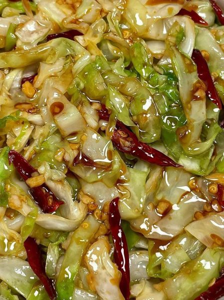 酸辣白菜丝怎么做_酸辣白菜丝家常做法-第1张图片-山城妙识