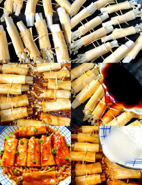 豆皮金针菇卷怎么做好吃_豆皮金针菇卷的做法窍门-第3张图片-山城妙识 豆皮金针菇卷怎么做好吃_豆皮金针菇卷的做法窍门-第3张图片-山城妙识