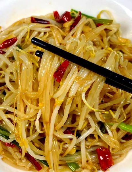 绿豆芽怎么炒才脆_麻辣绿豆芽的做法大全-第1张图片-山城妙识