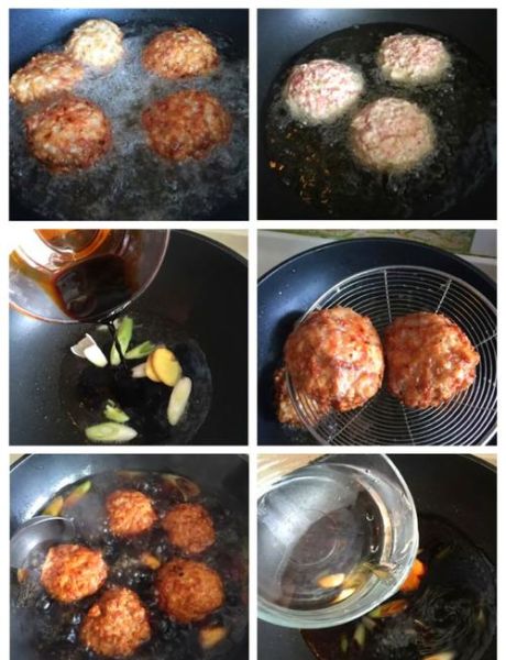 红烧铁狮子头怎么做_家常简易步骤-第1张图片-山城妙识