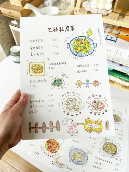 菜单简笔画怎么画_手绘菜单图标教程-第2张图片-山城妙识 菜单简笔画怎么画_手绘菜单图标教程-第2张图片-山城妙识