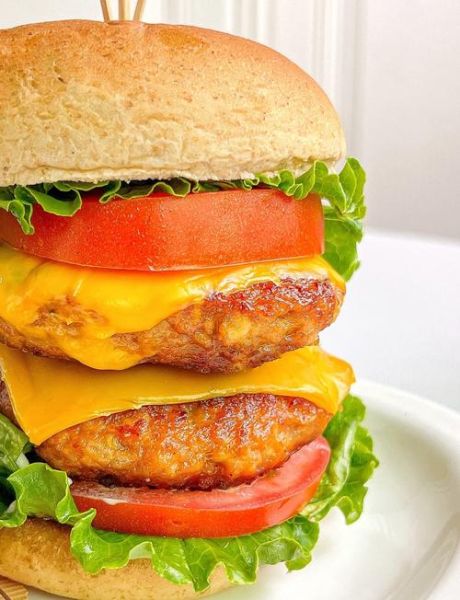 鸡肉汉堡图片大全大图_鸡肉汉堡怎么做好吃-第1张图片-山城妙识 鸡肉汉堡图片大全大图_鸡肉汉堡怎么做好吃-第1张图片-山城妙识